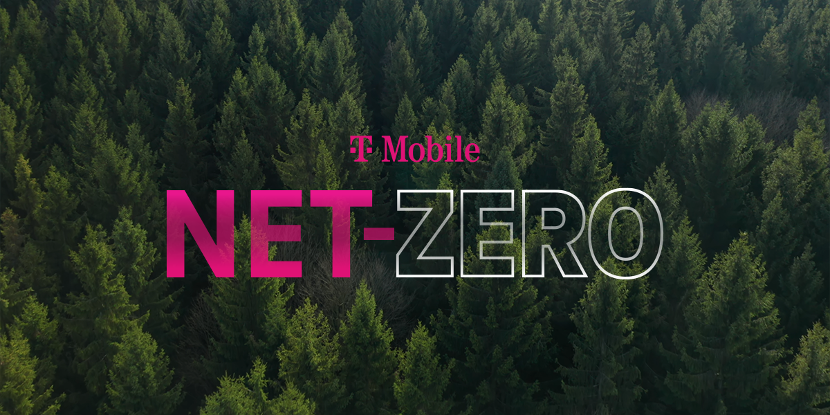 T‑Mobile Announces 2040 Net-Zero Commitment - T‑Mobile Newsroom
